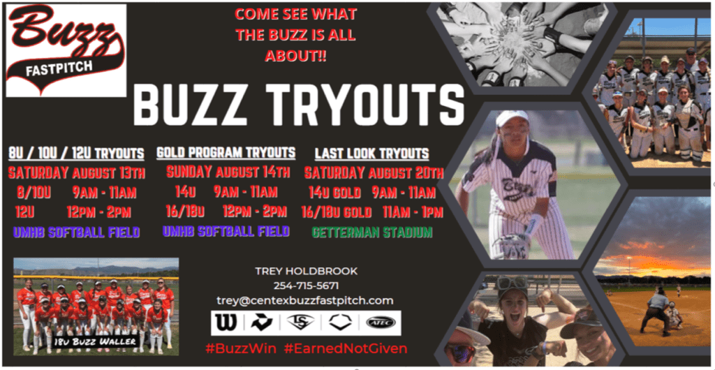 Tryouts - Buzz Fastpitch Softball Waco, Texas